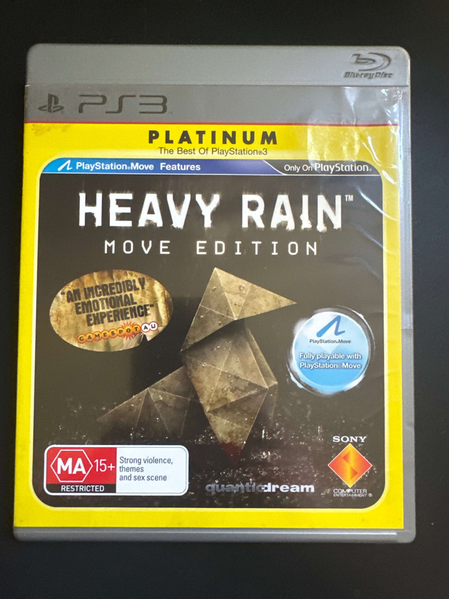 Heavy Rain Move Edition | PS3 | Complete | Platinum – Sydney Retro