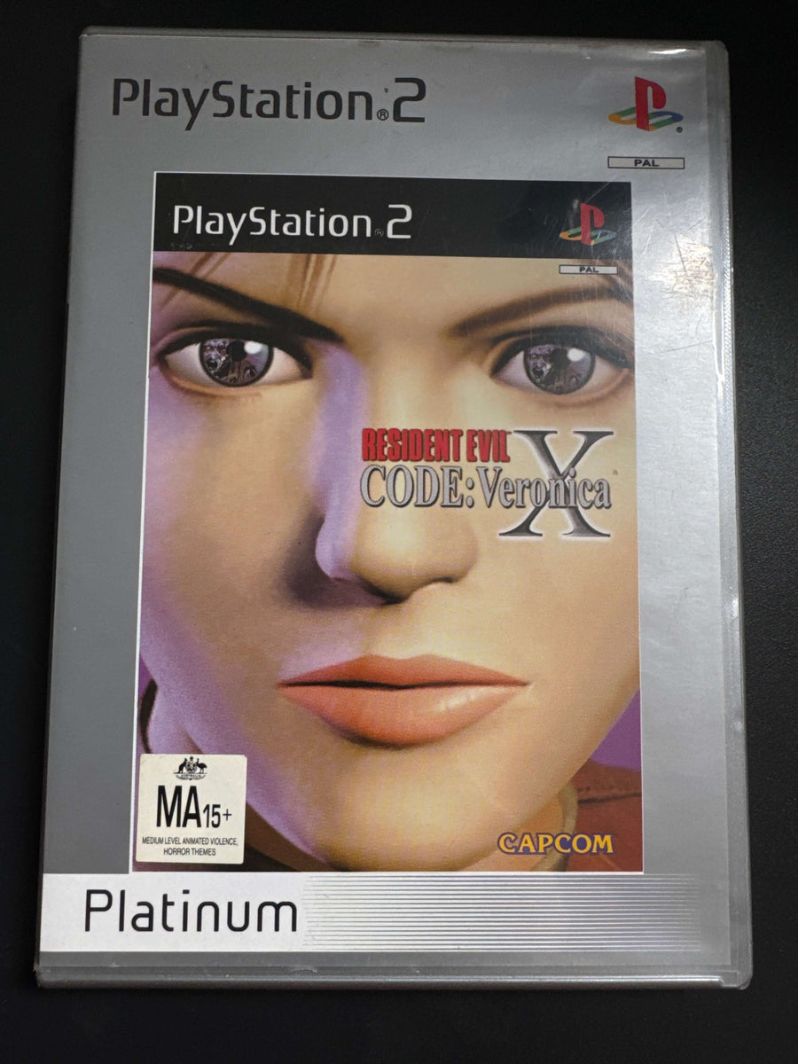 Resident Evil - Code Veronica X | PS2 | Complete | Platinum – Sydney Retro