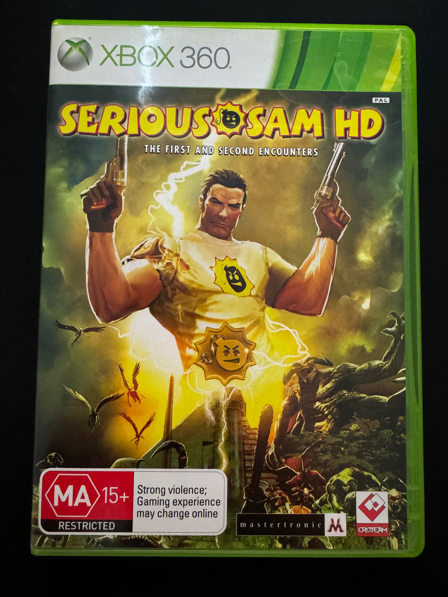 Serious Sam HD Collection | Xbox 360 | RARE | CIB | Australian Release ...