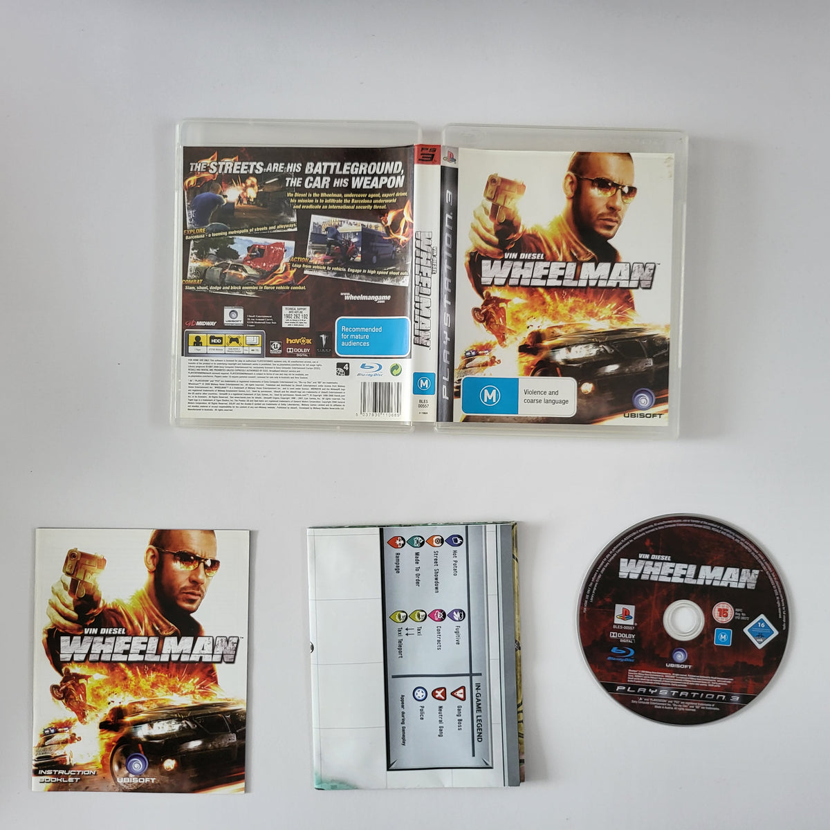 Vin Diesel Wheelman | PS3 | Complete – Sydney Retro